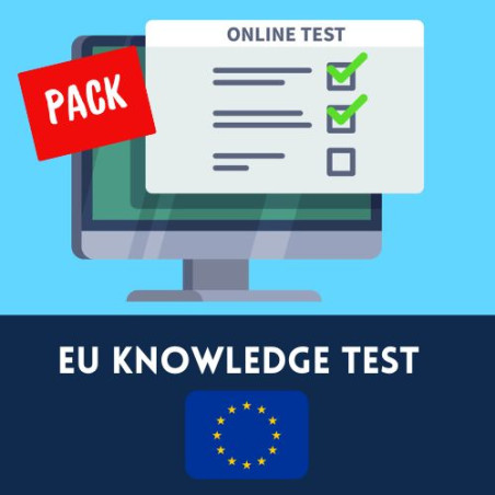 Pack EU knowledge tests (test 1 à 18)